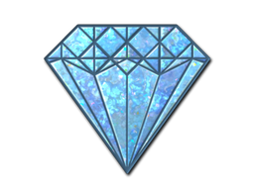 Sticker | Blue Gem (Glitter) CS:GO | Buy, Sell On Market CS:GO