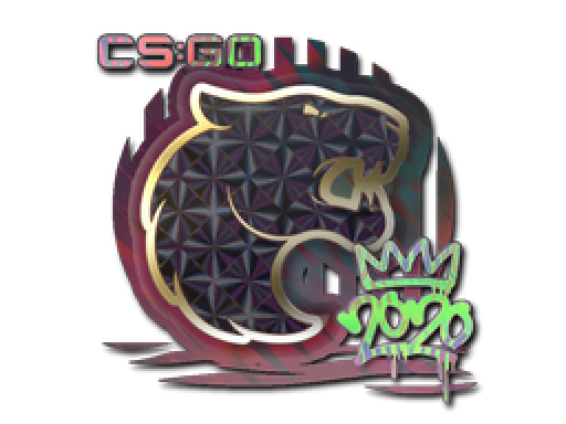 Sticker | FURIA (Holo) | 2020 RMR CS:GO | Buy, Sell On Market CS:GO