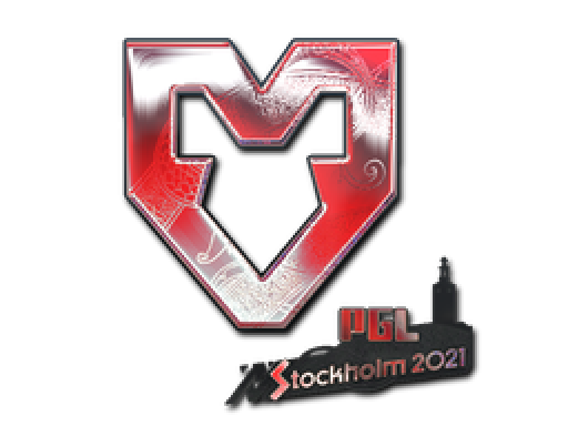 Sticker | MOUZ (Holo) | Stockholm 2021 CS:GO | Buy, Sell On Market CS:GO