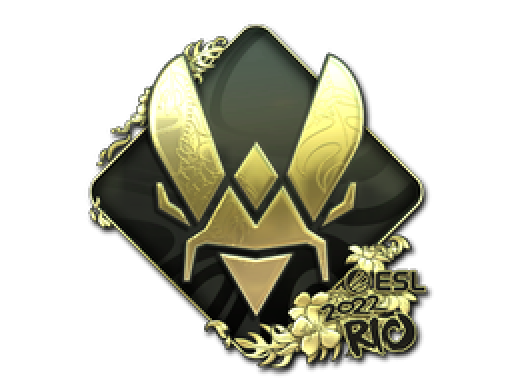 Sticker | Vitality (Gold) | Rio 2022 CS:GO | Buy, Sell On Market CS:GO