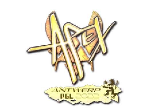Sticker | apEX (Holo) | Antwerp 2022 CS:GO | Buy, Sell On Market CS:GO