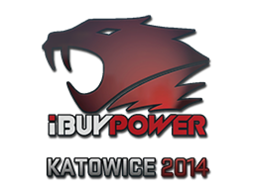 Наклейка | iBUYPOWER | Катовице 2014 КС ГО | Купить, Продать на Market ...
