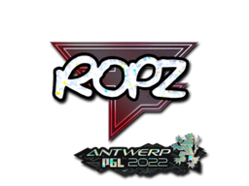 Sticker | ropz (Glitter) | Antwerp 2022 CS:GO | Buy, Sell On Market CS:GO