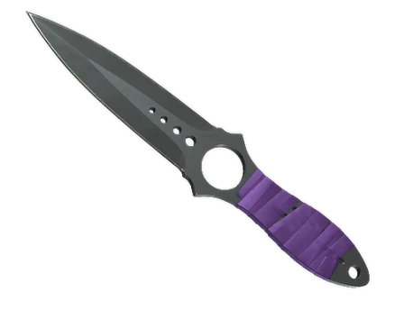 Skeleton Knife | Ultraviolet (Well-Worn) CS2 (CS:GO) | Price on Market ...