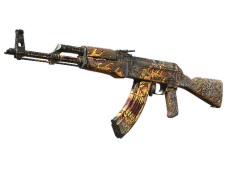 AK-47 | Searing Rage (Gasto) CS2 (CS:GO) | Comprar, Vender, Preço ...
