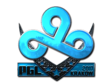 Sticker | Cloud9 (Foil) | Krakow 2017 CS:GO | Buy, Sell On Market CS:GO