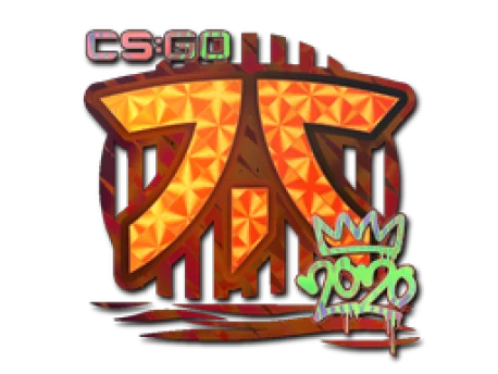Sticker | Fnatic (Holo) | 2020 RMR CS:GO | Buy, Sell On Market CS:GO