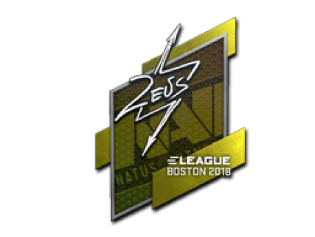 Sticker | Zeus | Boston 2018 CS2 (CS:GO) | Buy, Sell, Price — Market.CSGO