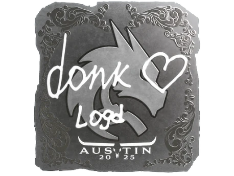 Наклейка | donk | Остин-2025 КС ГО | Купить, Продать на Market CS:GO