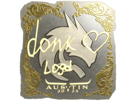 Наклейка | donk | Остин-2025 КС ГО | Купить, Продать на Market CS:GO