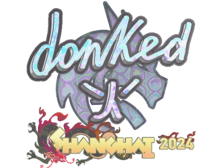 Наклейка | donk | Шанхай-2024 КС ГО | Купить, Продать на Market CS:GO
