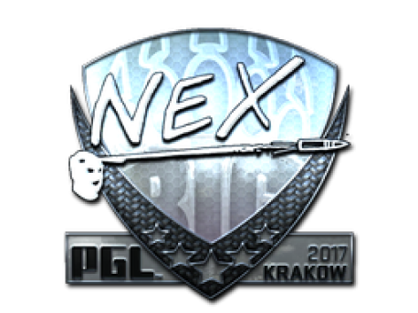 Sticker | nex | Krakow 2017 () CS2 (CS:GO) | Price on Market CS:GO