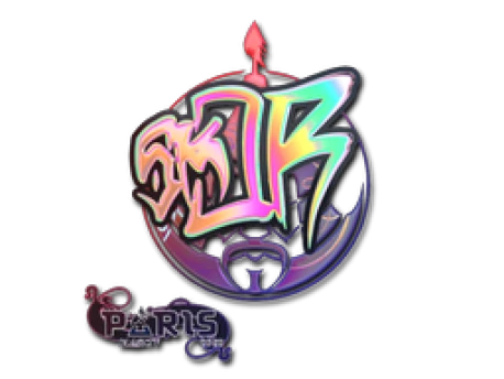 Sticker | sk0R (Holo) | Paris 2023 CS:GO | Buy, Sell On Market CS:GO