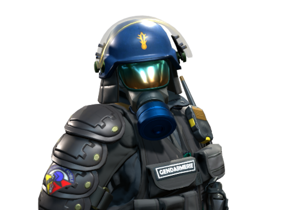 Chem-Haz Capitaine | Gendarmerie Nationale () CS2 (CS:GO) | Price on ...
