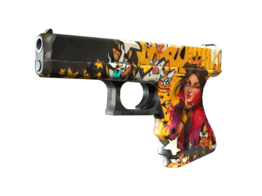 StatTrak™ Glock-18 | Bullet Queen (Well-Worn) CS2 (CS:GO) | Price on ...