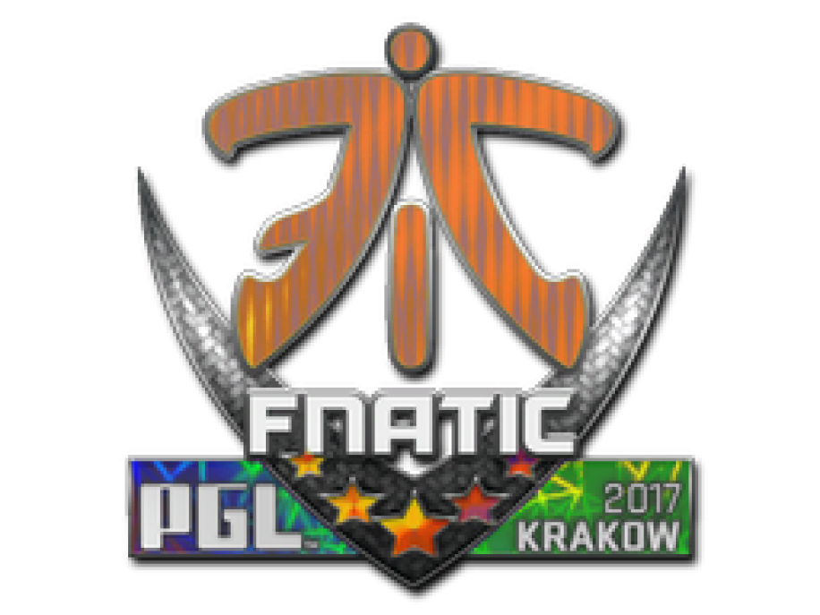 Наклейка | Fnatic | Краков-2017 КС ГО | Купить, Продать на Market CS:GO