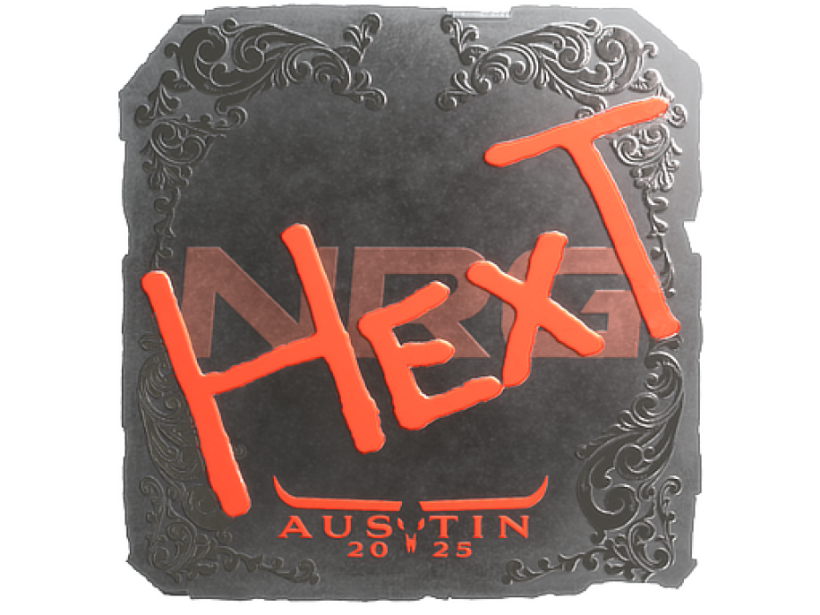 Sticker | HexT | Austin 2025 () CS2 (CS:GO) | Price on Market CS:GO