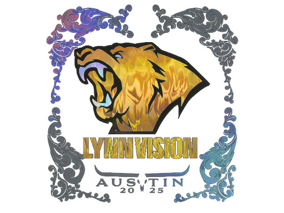 Наклейка | Lynn Vision | Остин-2025 КС ГО | Купить, Продать на Market CS:GO