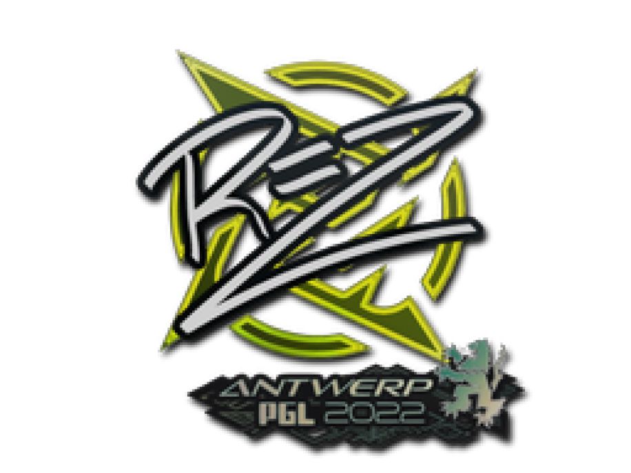 Наклейка | REZ | Antwerp 2022 КС ГО | Купить, Продать на Market CS:GO