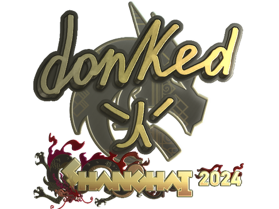 Sticker | donk | Shanghai 2024 () CS2 (CS:GO) | Price on Market CS:GO