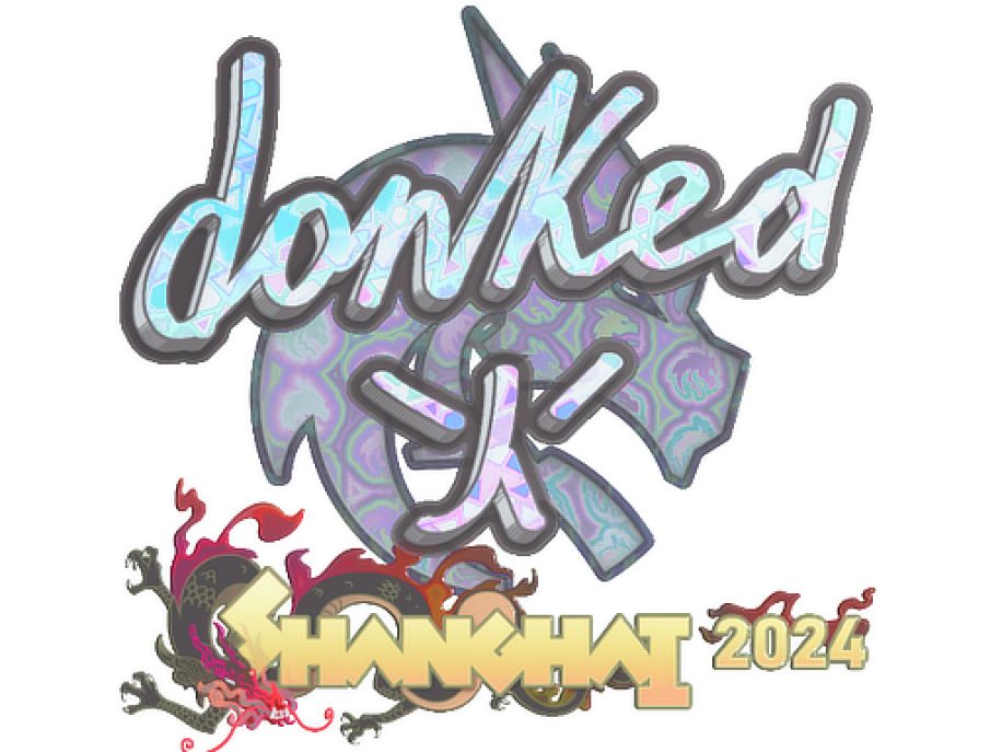 Sticker | donk | Shanghai 2024 () CS2 (CS:GO) | Price on Market CS:GO