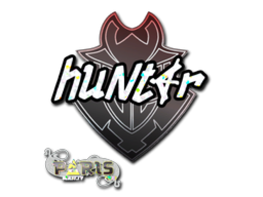 Наклейка | huNter- | Париж 2023 КС ГО | Купить, Продать на Market CS:GO