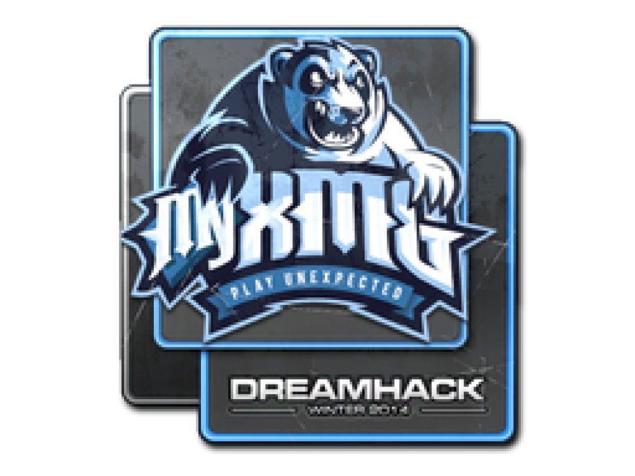 Наклейка | myXMG | DreamHack 2014 КС2/КС ГО | Купить, Продать, Цена ...
