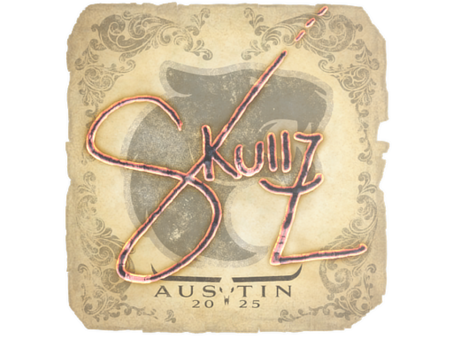 Наклейка | skullz | Остин-2025 КС2/КС ГО | Купить, Продать, Цена ...