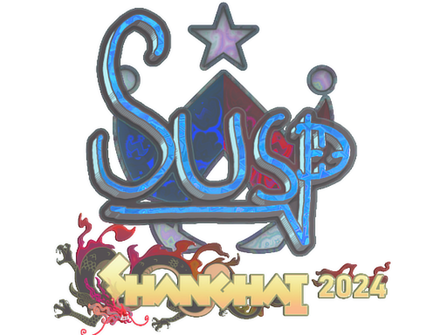 Sticker | susp | Shanghai 2024 CS2 (CS:GO) | Buy, Sell, Price — Market.CSGO